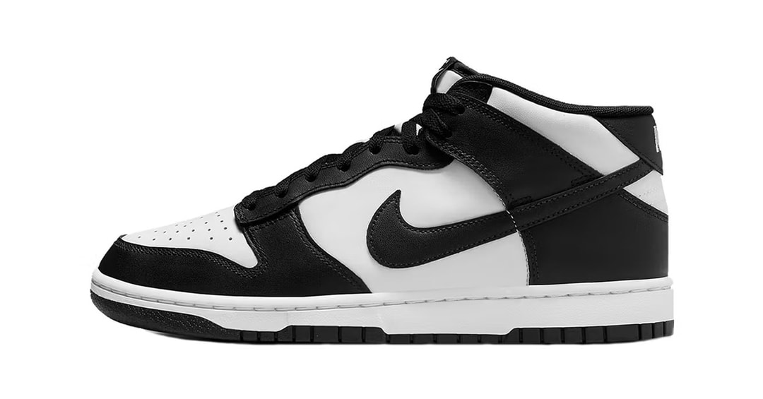 Nike Dunk Mid 推出全皮革「Panda」配色 | Hypebeast