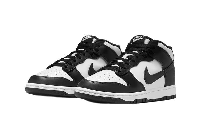 Nike Dunk Mid 推出全皮革「Panda」配色 | Hypebeast