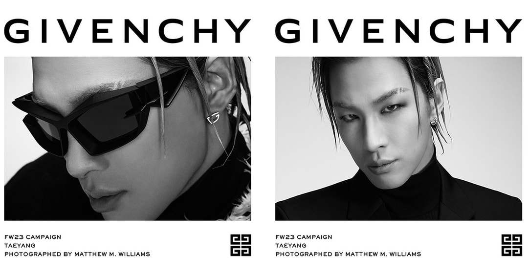 太陽 Taeyang 出鏡 Givenchy 2023 秋冬系列最新男裝形象大片 | Hypebeast