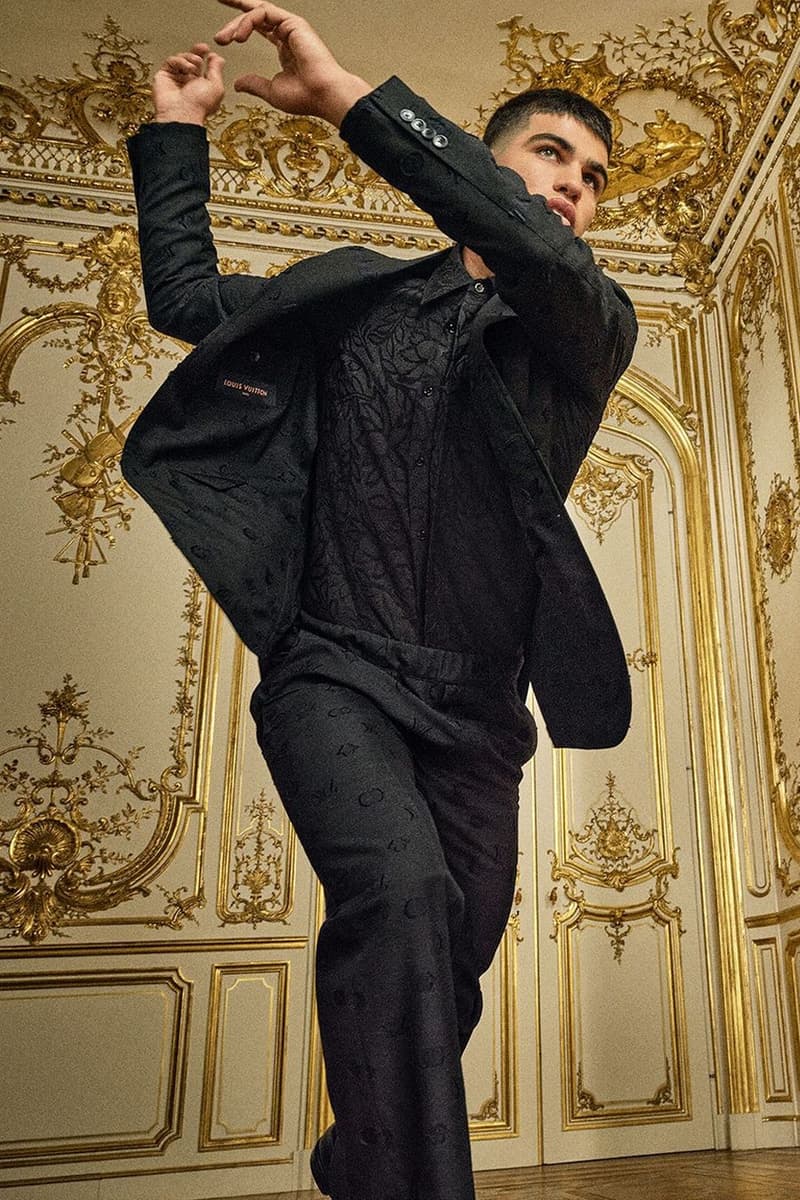 Louis Vuitton 品牌大使 Carlos Alcaraz 演繹 2024 春夏男士正裝系列 | Hypebeast