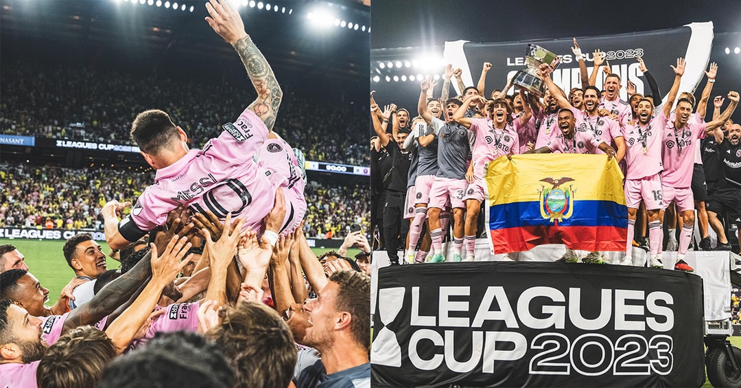 Lionel Messi 率領 Inter Miami 奪得 Leagues Cup 冠軍 | Hypebeast