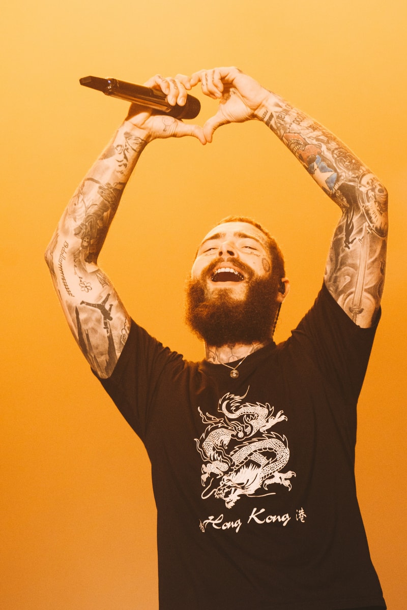 Post Malone 巡演《If Y’all Weren’t Here, I’d Be Crying Tour 2023》香港站回顧 | Hypebeast