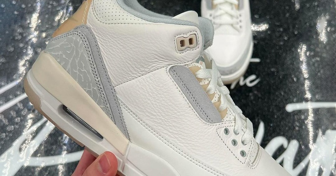 率先近賞 Air Jordan 3 Craft 全新配色「Ivory」 | Hypebeast