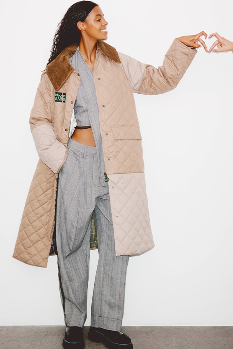 GANNI 攜手 Barbour 打造全新聯名系列 | Hypebeast