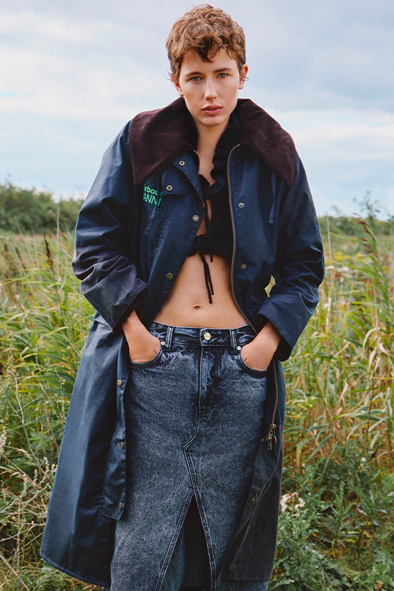 GANNI 攜手 Barbour 打造全新聯名系列 | Hypebeast