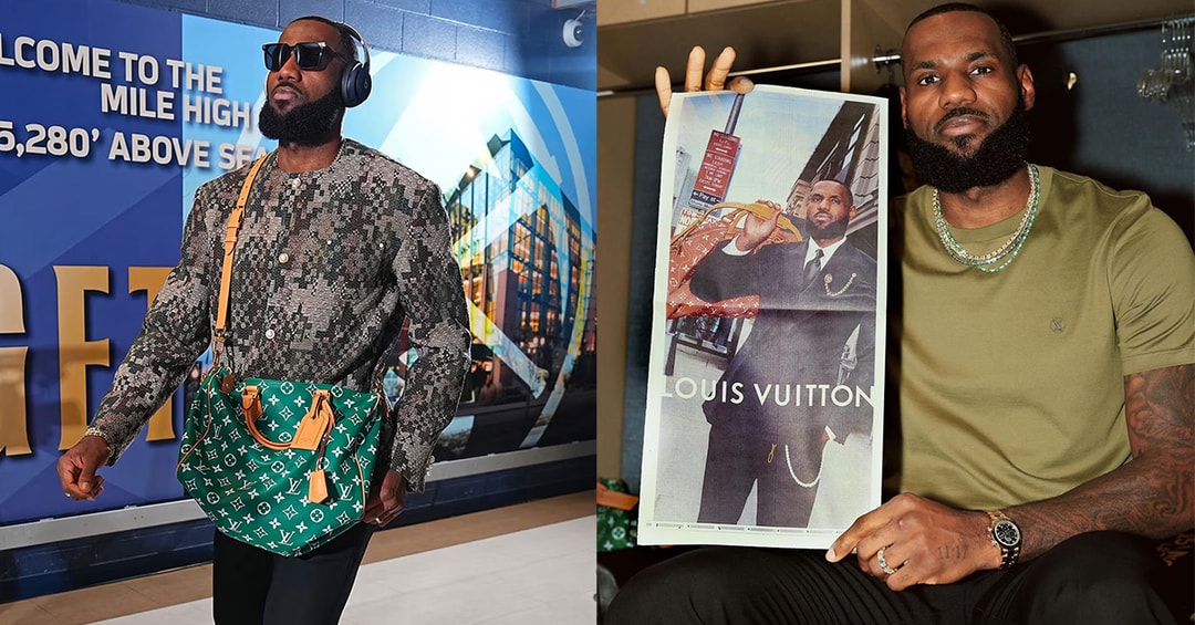 LeBron James 演繹 Louis Vuitton 2024 男士春夏系列 | Hypebeast