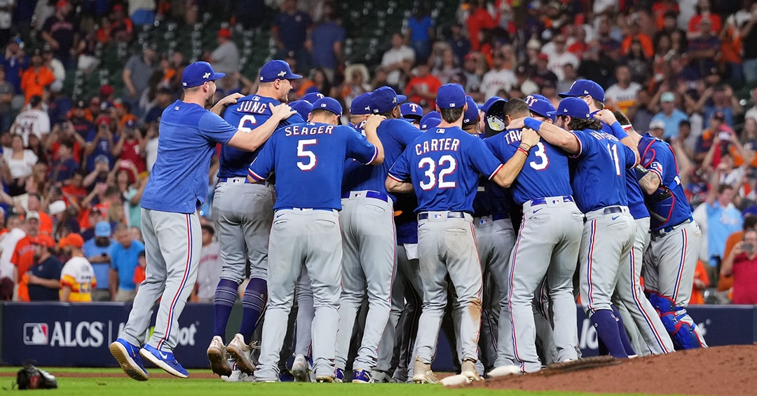 Texas Rangers 11 比 4 大勝 Houston Astros 晉級 MLB 世界大賽 | Hypebeast
