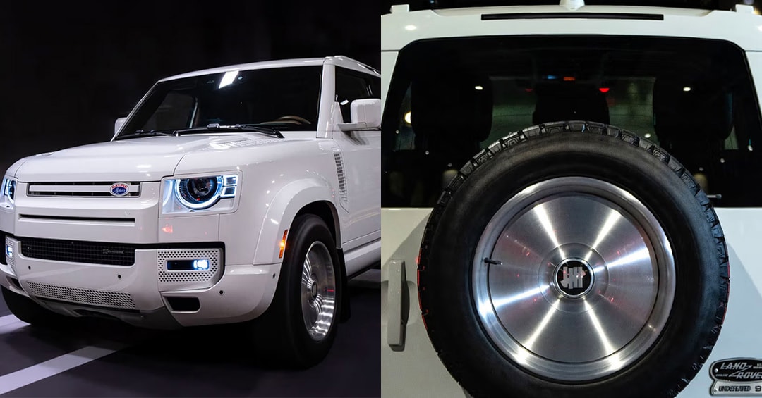 UNDEFEATED 攜手 Galpin Auto Sports 打造 Land Rover Defender 全新定製車款 | Hypebeast