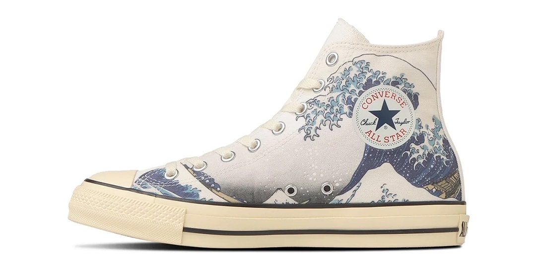 Converse 全新鞋款「ALL STAR UKIYOEPRINT HI」正式登場 | Hypebeast