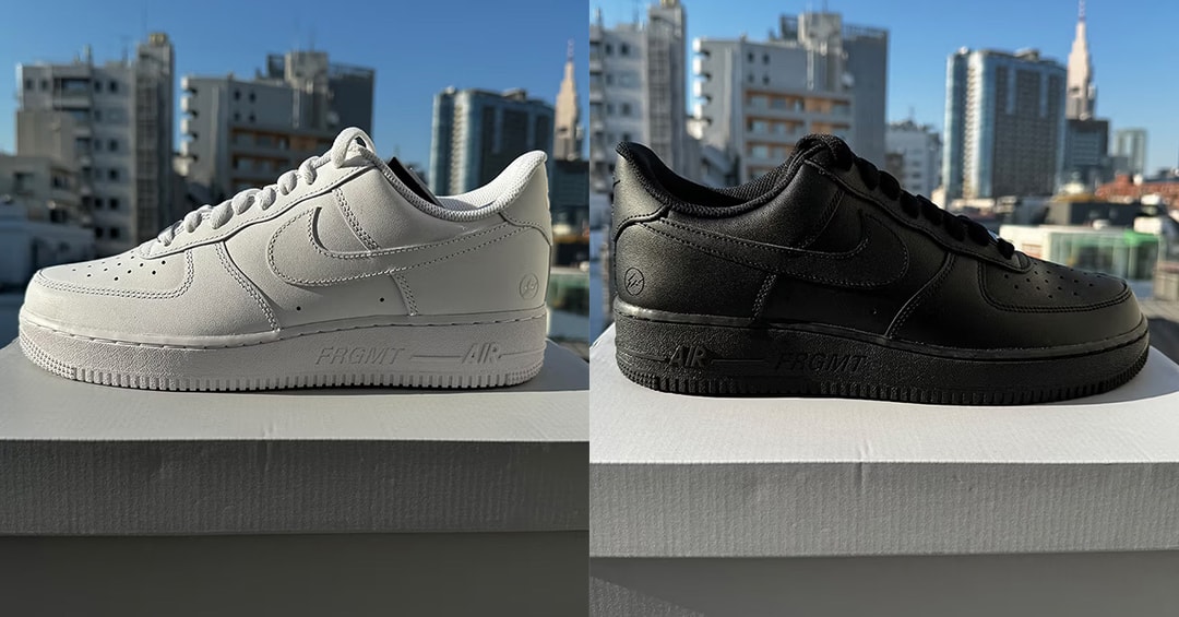 fragment design x Nike Air Force 1 Low 最新聯名系列突襲展開發售 | Hypebeast