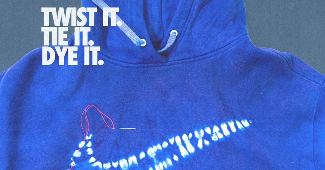 Nike 攜手染色品牌 Rit Dye 打造全新聯乘紮染套組 | Hypebeast