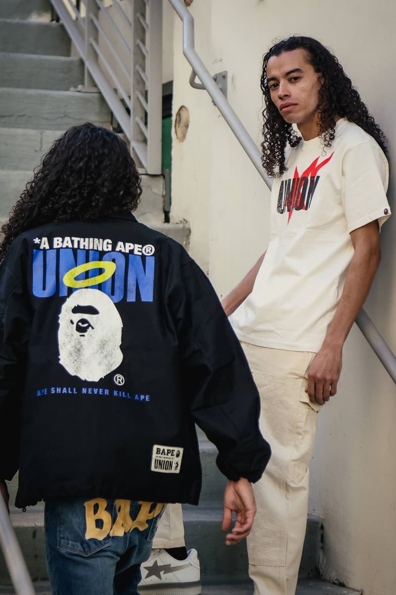 Union LA x A BATHING APE® 全新聯乘系列發售情報正式公開 | Hypebeast