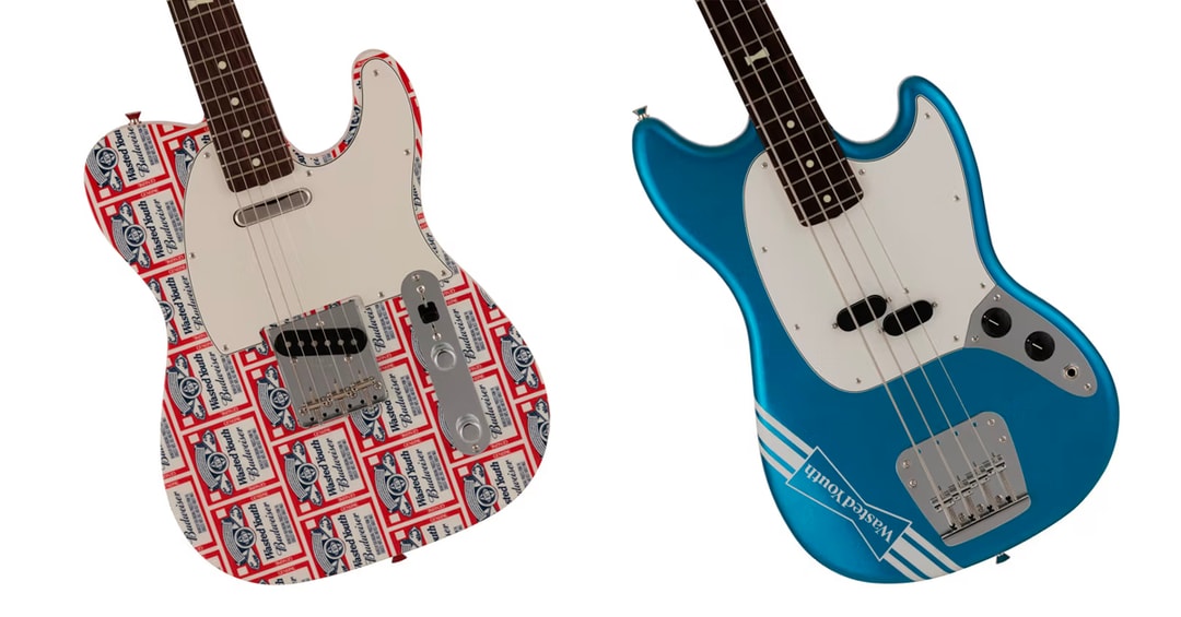 Fender 攜手 VERDY 打造 Wasted Youth 限定版電吉他及貝斯 | Hypebeast