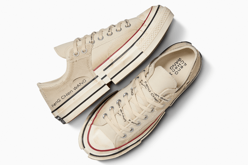 Converse x Feng Chen Wang 2-in-1 Chuck 70 最新聯名低筒鞋款正式登場 | Hypebeast