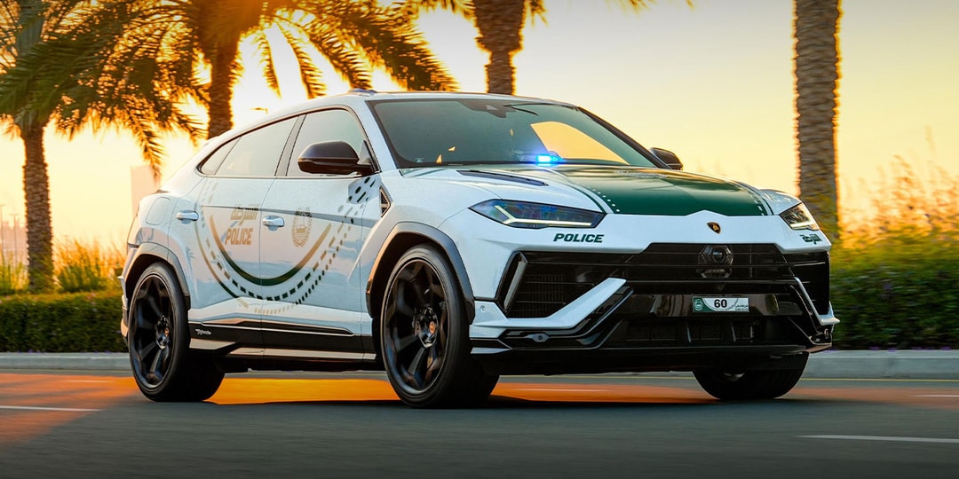 杜拜警隊正式引入 Lamborghini Urus Performante 全新警用車 | Hypebeast