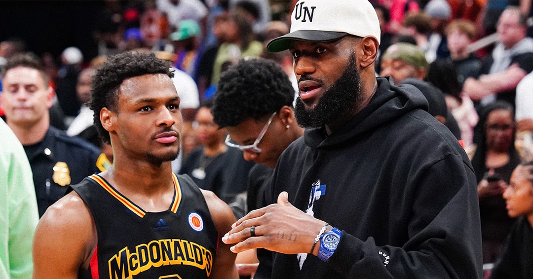 Bronny James 的實力如何？LeBron James：「現在就能替湖人效力！」 | Hypebeast