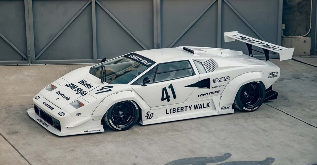 Liberty Walk 打造 Lamborghini Countach 全新寬體改裝車型 | Hypebeast