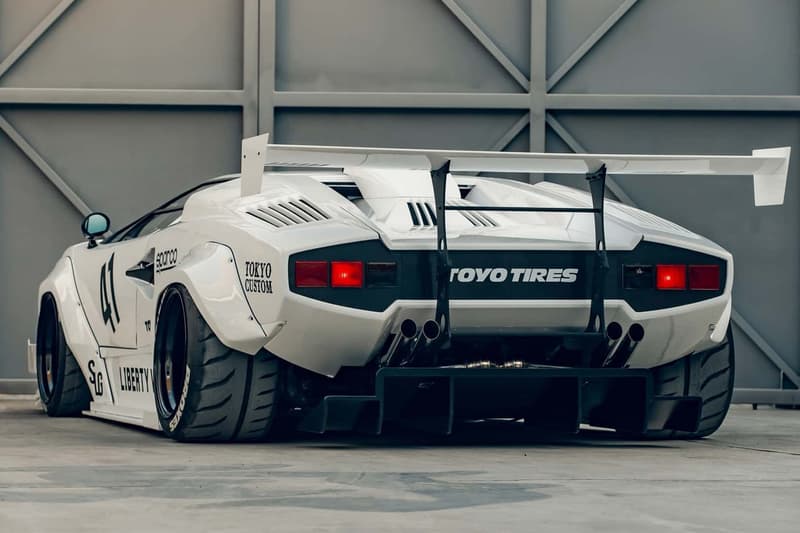 Liberty Walk 打造 Lamborghini Countach 全新寬體改裝車型 | Hypebeast