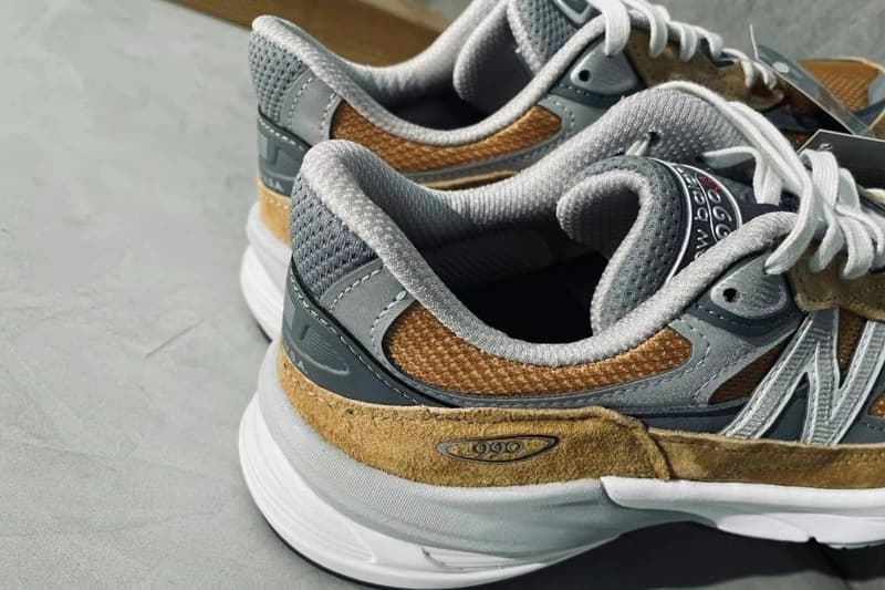 率先近賞 New Balance 990v6 Made in USA 全新配色「Brown and Grey」 | Hypebeast