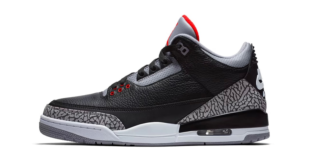 消息稱 Air Jordan 3「Black Cement Reimagined」即將登場 | Hypebeast