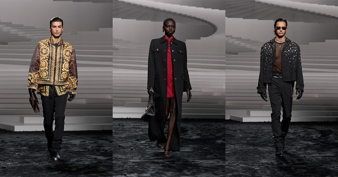 Versace : 「這一系列呈現出叛逆姿態，也流露出柔情魅力。」 | Fanclub