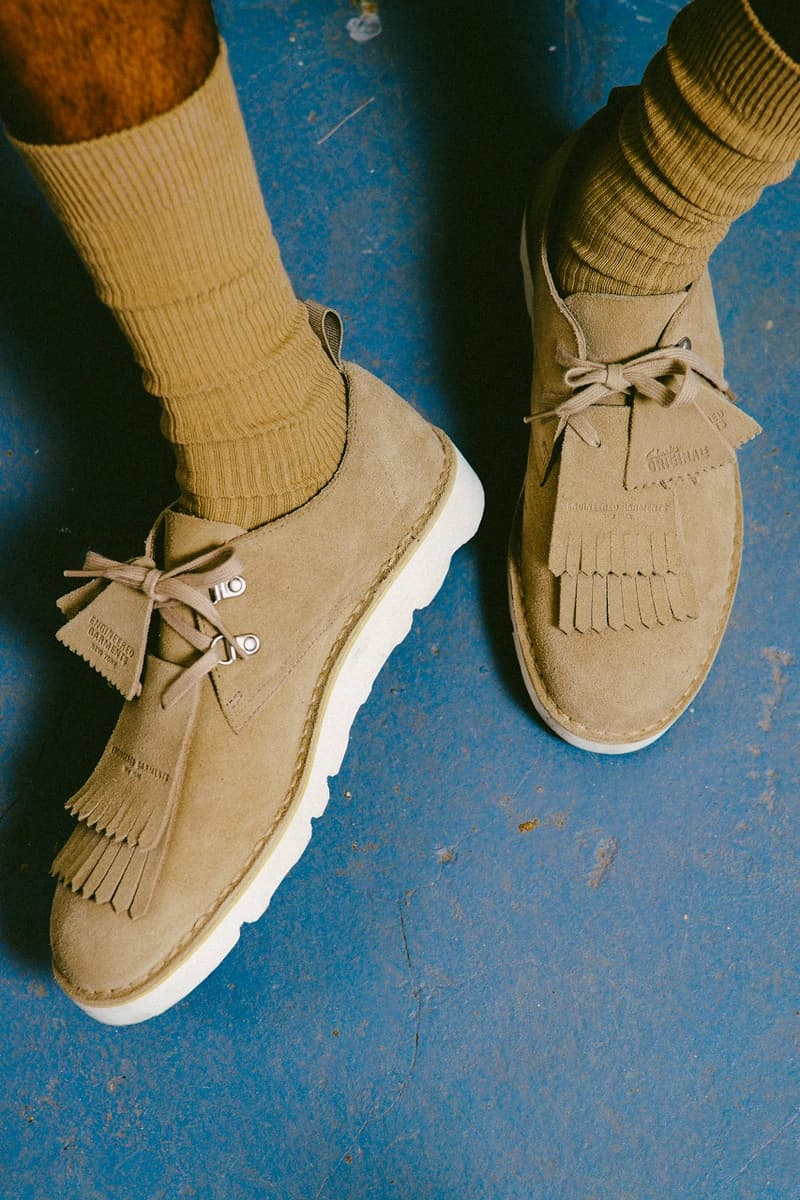 Clarks Originals 攜手 Engineered Garments 打造全新聯名鞋款 | Hypebeast