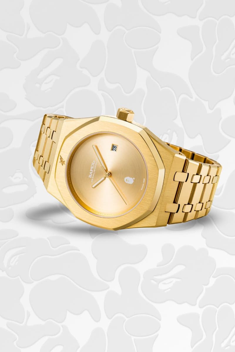 A BATHING APE®︎ 正式推出全新錶款型號 TYPE 9 BAPEX | Hypebeast