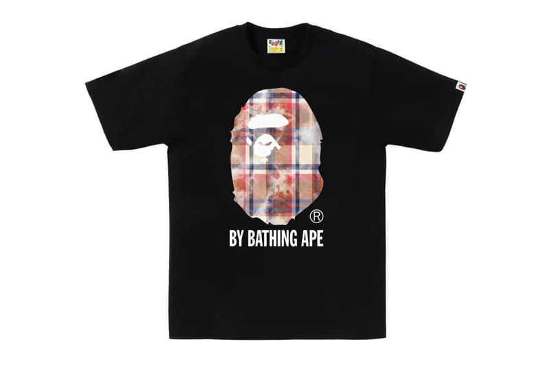 經典格紋再現，BAPE 推出「Bleached Bape Check」全新系列 | Hypebeast