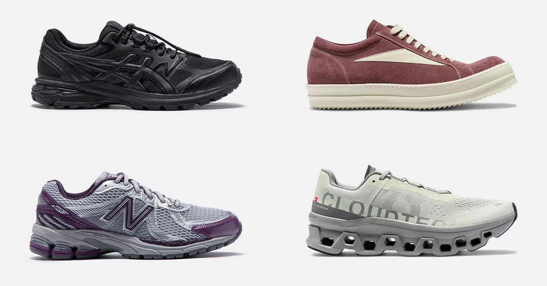 嚴選 ASICS、Converse、On、Rick Owens 等品牌「最新鞋款」入手推薦 | Hypebeast