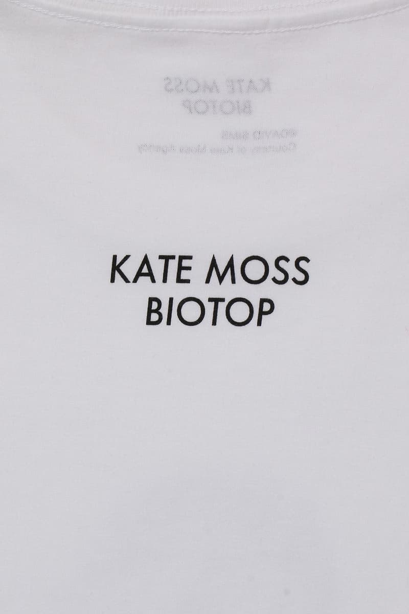 BIOTOP 正式推出 Kate Moss x David Sims 最新聯乘 T-Shirt | Hypebeast