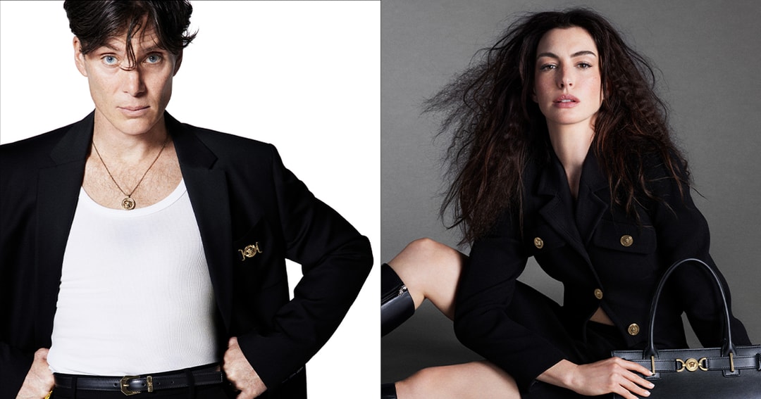 Anne Hathaway、Cillian Murphy 出鏡演繹全新 Versace Icons 系列形象廣告 | Hypebeast
