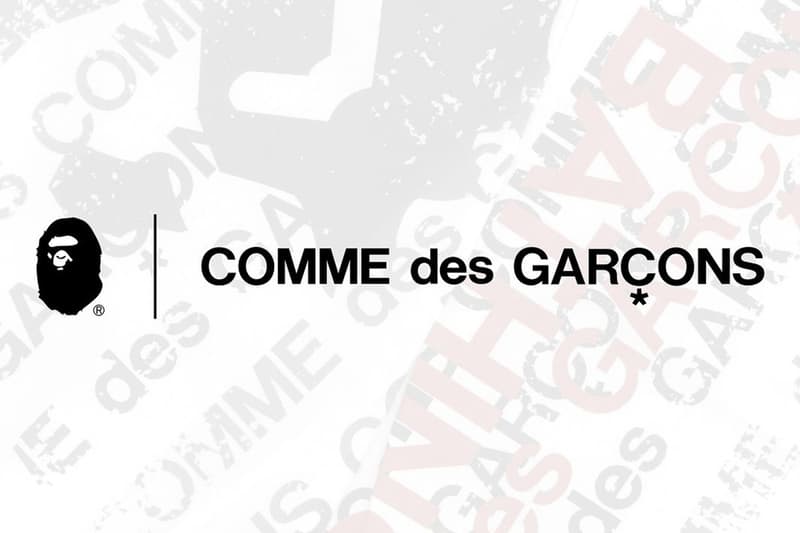 A BATHING APE® 將攜手 COMME des GARÇONS 打造 2024 春夏全新聯乘系列 | Hypebeast