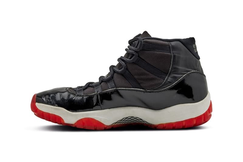 Michael Jordan 1996 年總冠軍賽實戰 Air Jordan 11「Bred」以 $482,600 美元售出 | Hypebeast