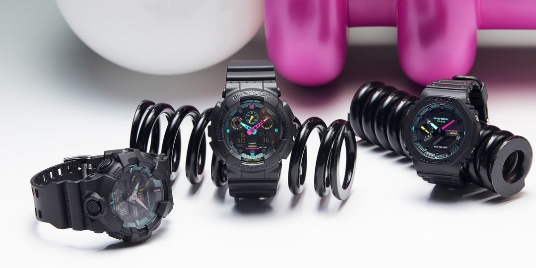 G-SHOCK 全新 Multi-Fluorescent Accents 系列正式上架 | Hypebeast