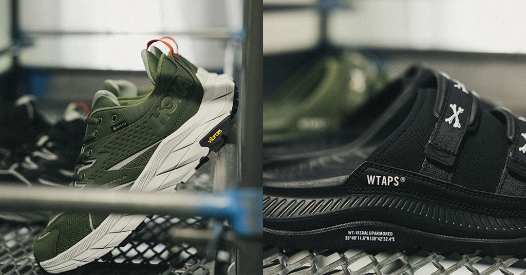 WTAPS x HOKA 最新聯名系列正式發佈 | Hypebeast