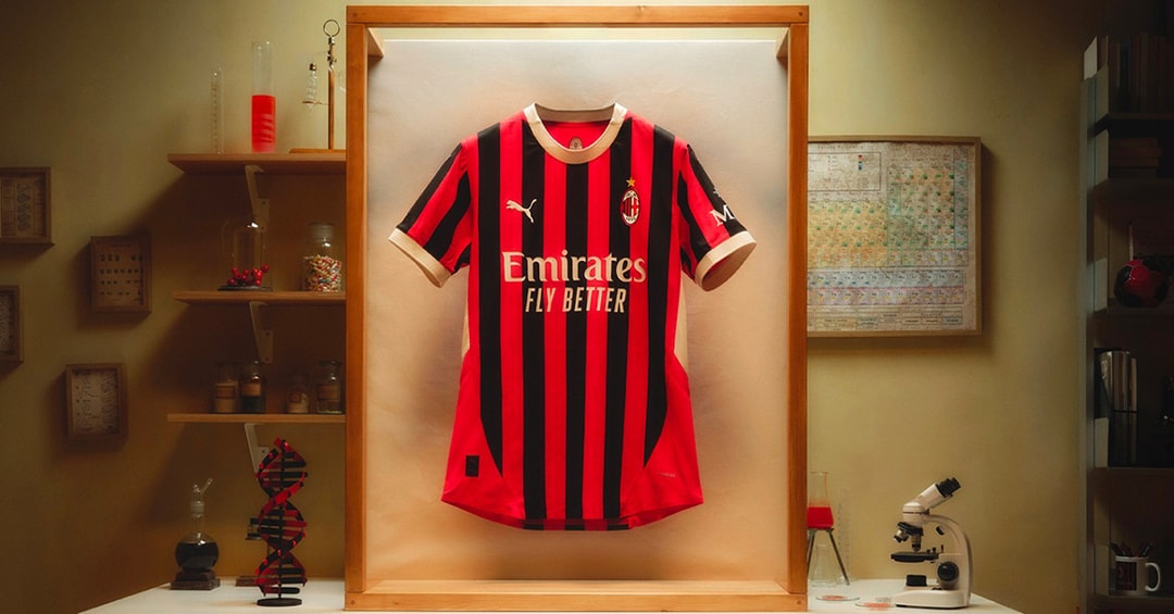 PUMA 正式公開 2024-25 賽季 AC Milan 全新主場球衣 | Hypebeast