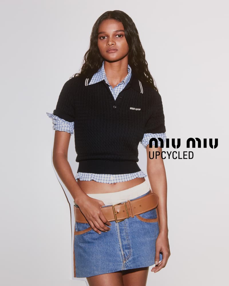 MIU MIU 正式發佈 UPCYCLED 最新系列形象廣告 | Hypebeast