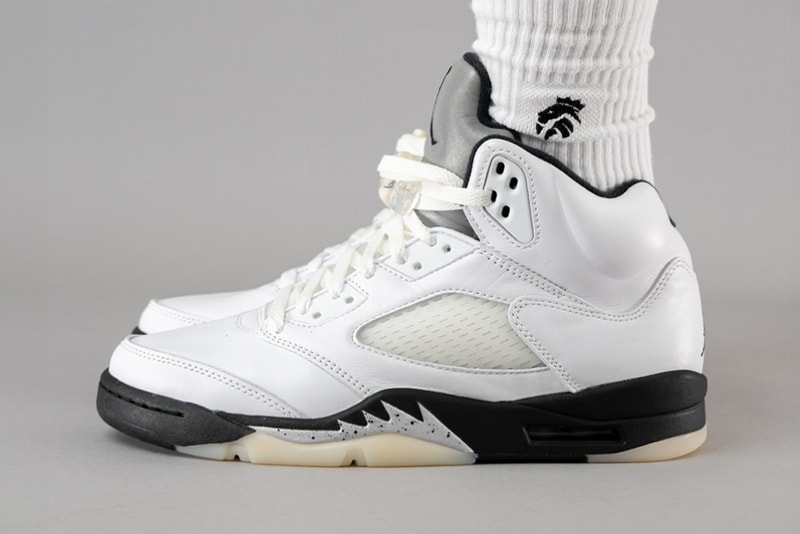 Air Jordan 5 最新配色「Reverse Metallic」官方圖輯、發售情報正式公開 | Hypebeast