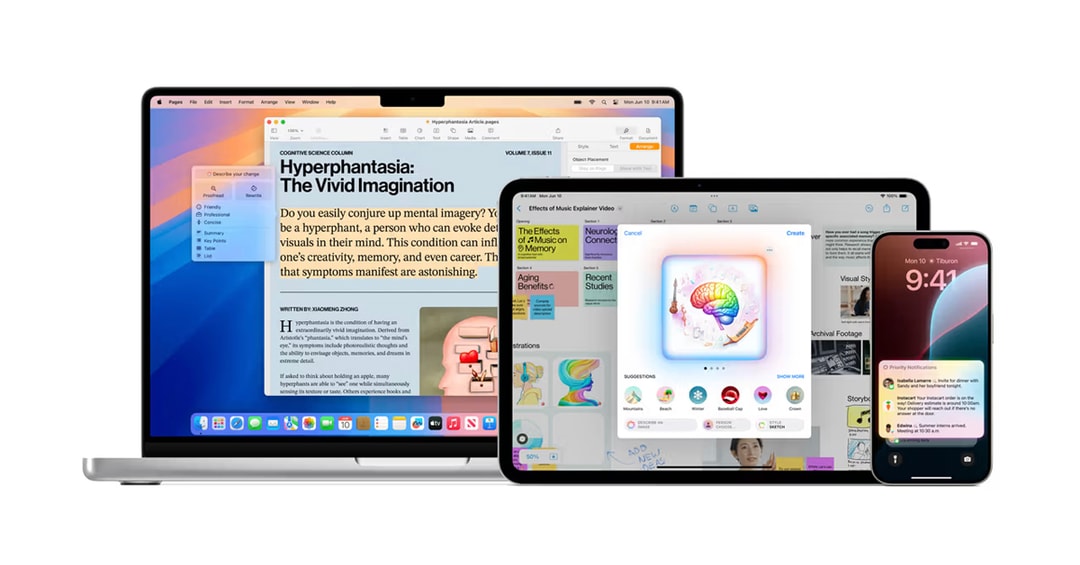 Apple WWDC 2024 最新重大情報完整收錄：Apple Intelligence、iOS 18、macOS Sequoia、visionOS 2 | Hypebeast
