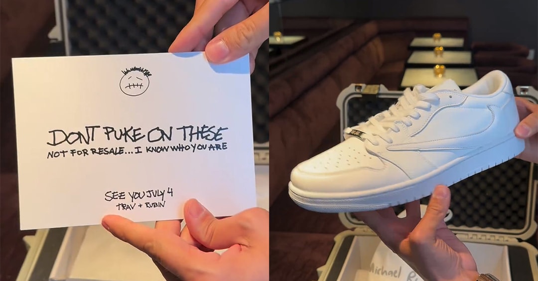 Travis Scott 打造限量 350 雙 Air Jordan 1 Low OG「White Party」獨家聯名配色 | Hypebeast