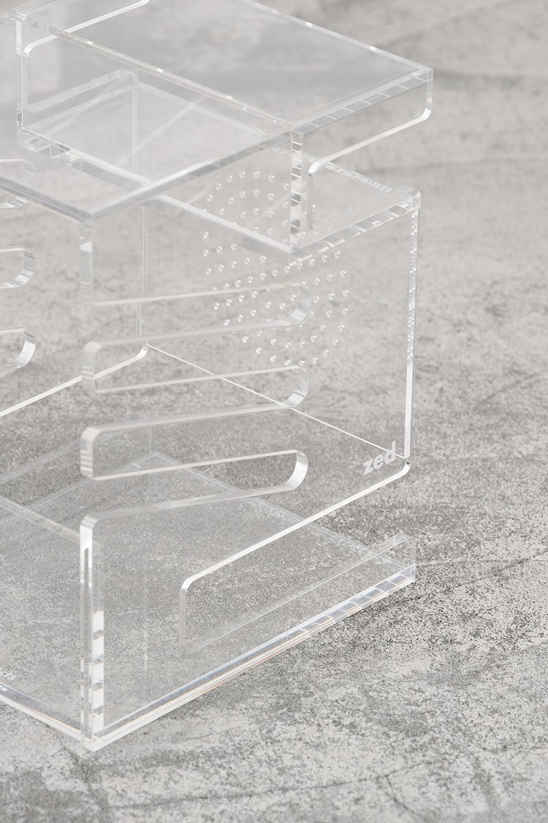台灣物件設計單位 zed objects 推出全新透明壓克力多用途家具 | Hypebeast