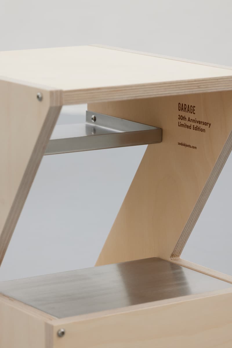 車庫服飾攜手 zed objects 推出多用途家具「zen」 | Hypebeast