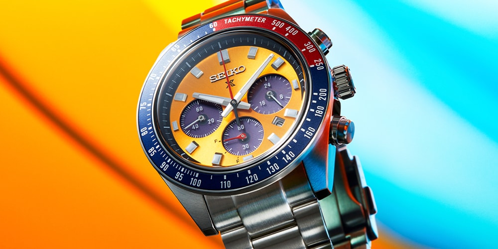 Seiko 推出全新百事圈 Prospex Speedtimer 錶款 | Hypebeast