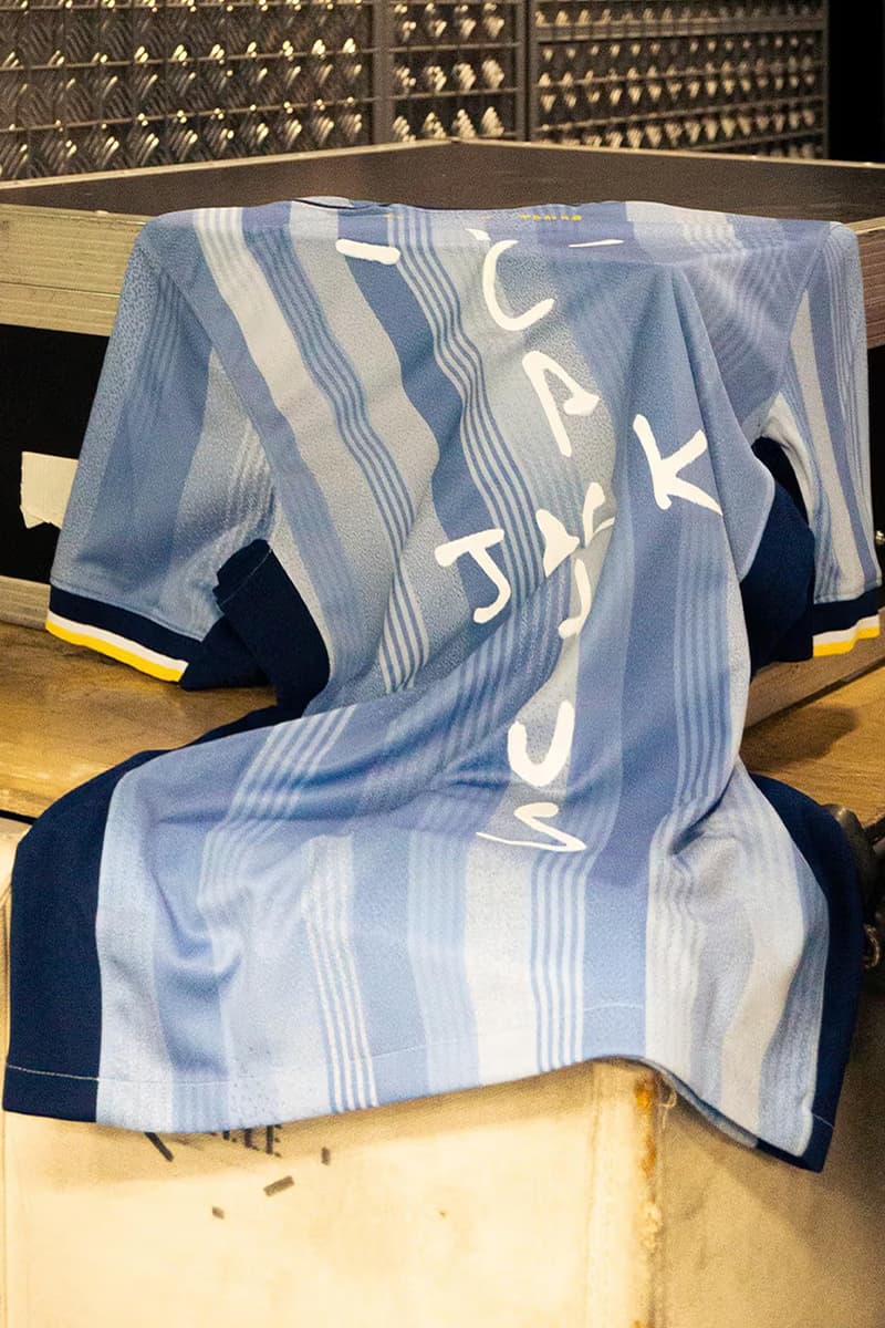 近賞 Travis Scott x Tottenham Hotspur 全新聯名球衣 | Hypebeast