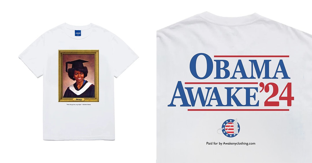 Awake NY 推出全新 Michelle Obama 競選 T-Shirt | Hypebeast