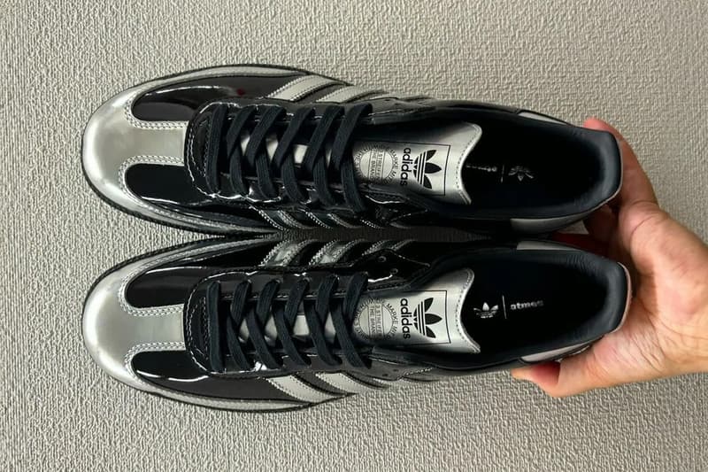 atmos x adidas Originals Samba 全新聯乘鞋款「Tuxedo」率先曝光 | Hypebeast