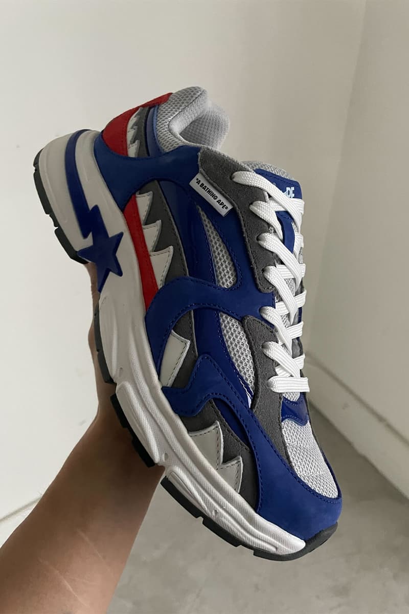 A BATHING APE 最新鞋款型號 SHARK STA 率先曝光 | Hypebeast