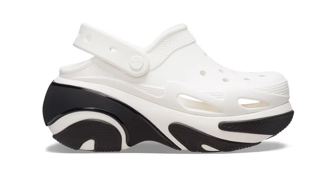 Crocs 全新鞋型 Bubble Crush Clog 正式發佈 | Hypebeast