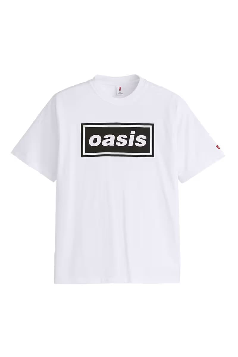 Levi's 宣布攜手 Oasis 打造「Band Tee Collection」首波聯名系列 | Hypebeast