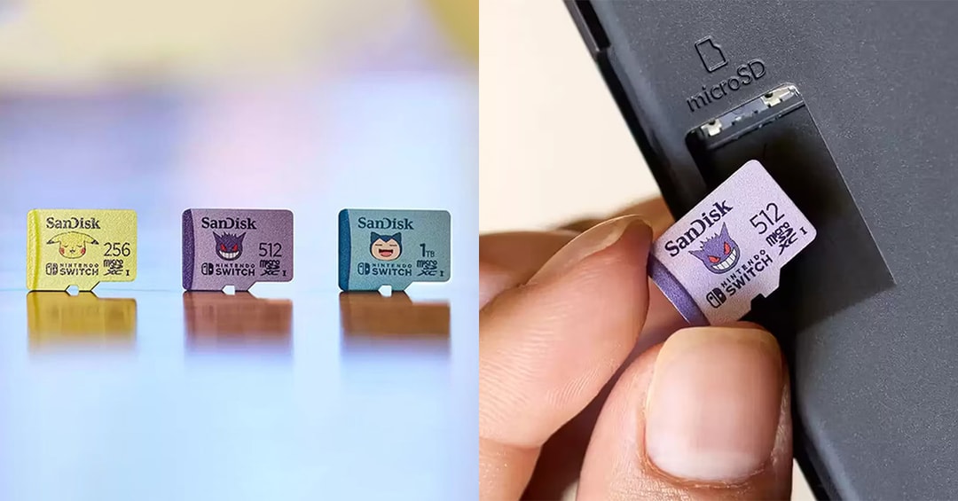 SanDisk 推出全新 Pokémon 主題 microSD 記憶卡 | Hypebeast